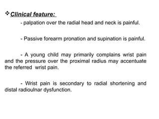 Radial neck fractures in childrens..pptx