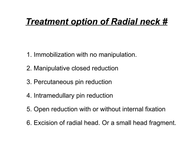 Radial neck fractures in childrens..pptx
