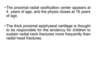 Radial neck fractures in childrens..pptx
