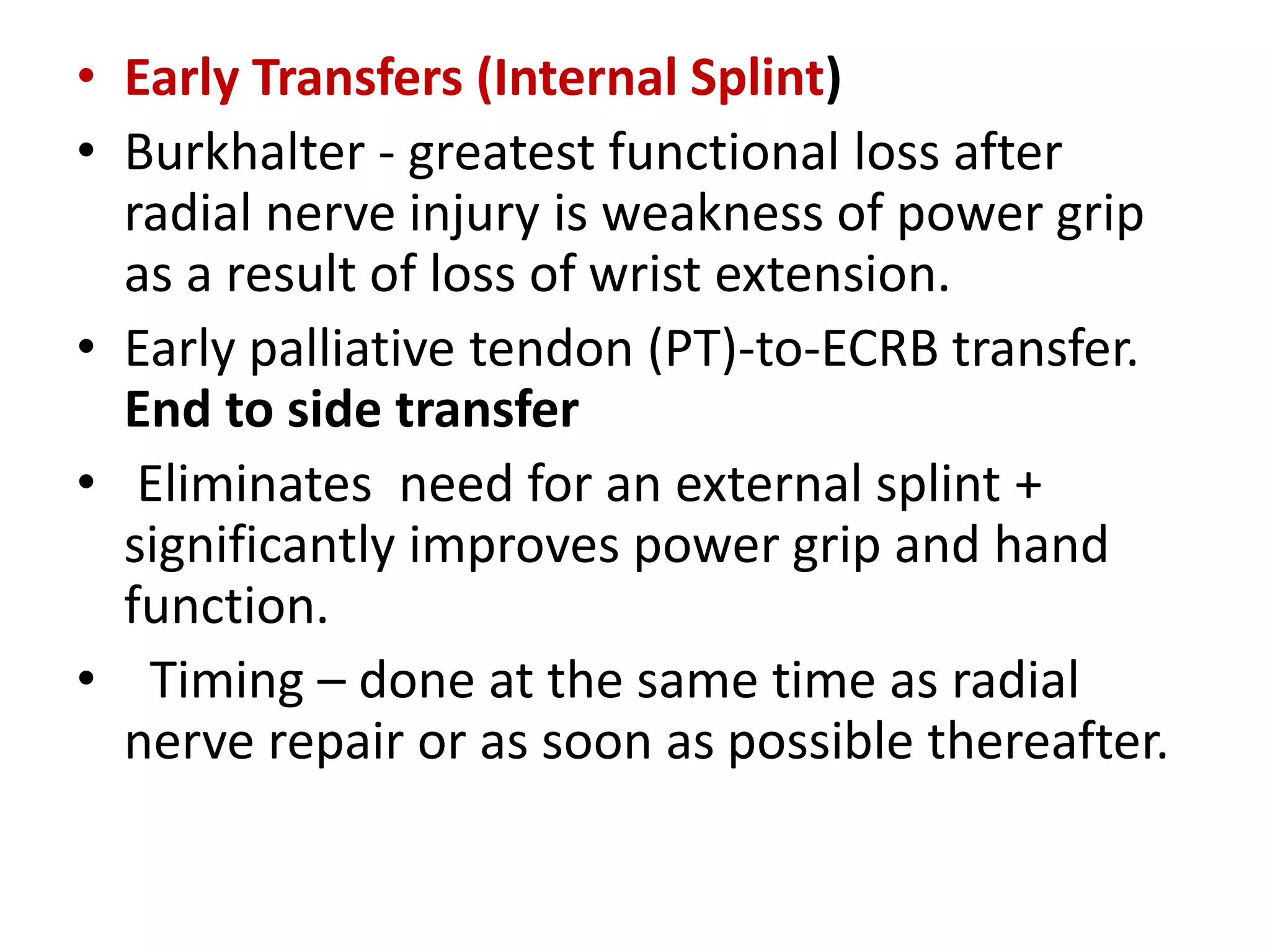 Radial nerve palsy | PPTX