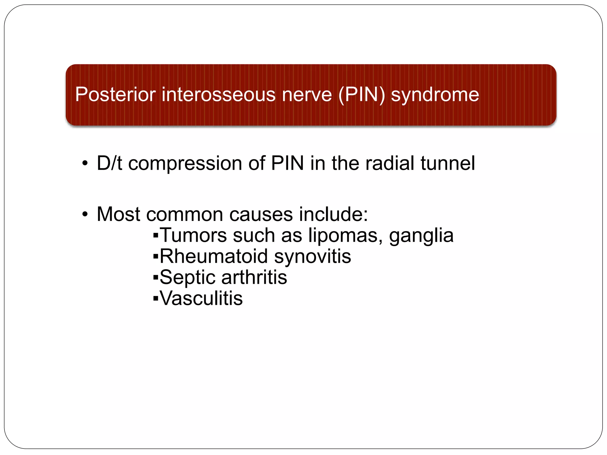 Radial nerve palsy | PPTX