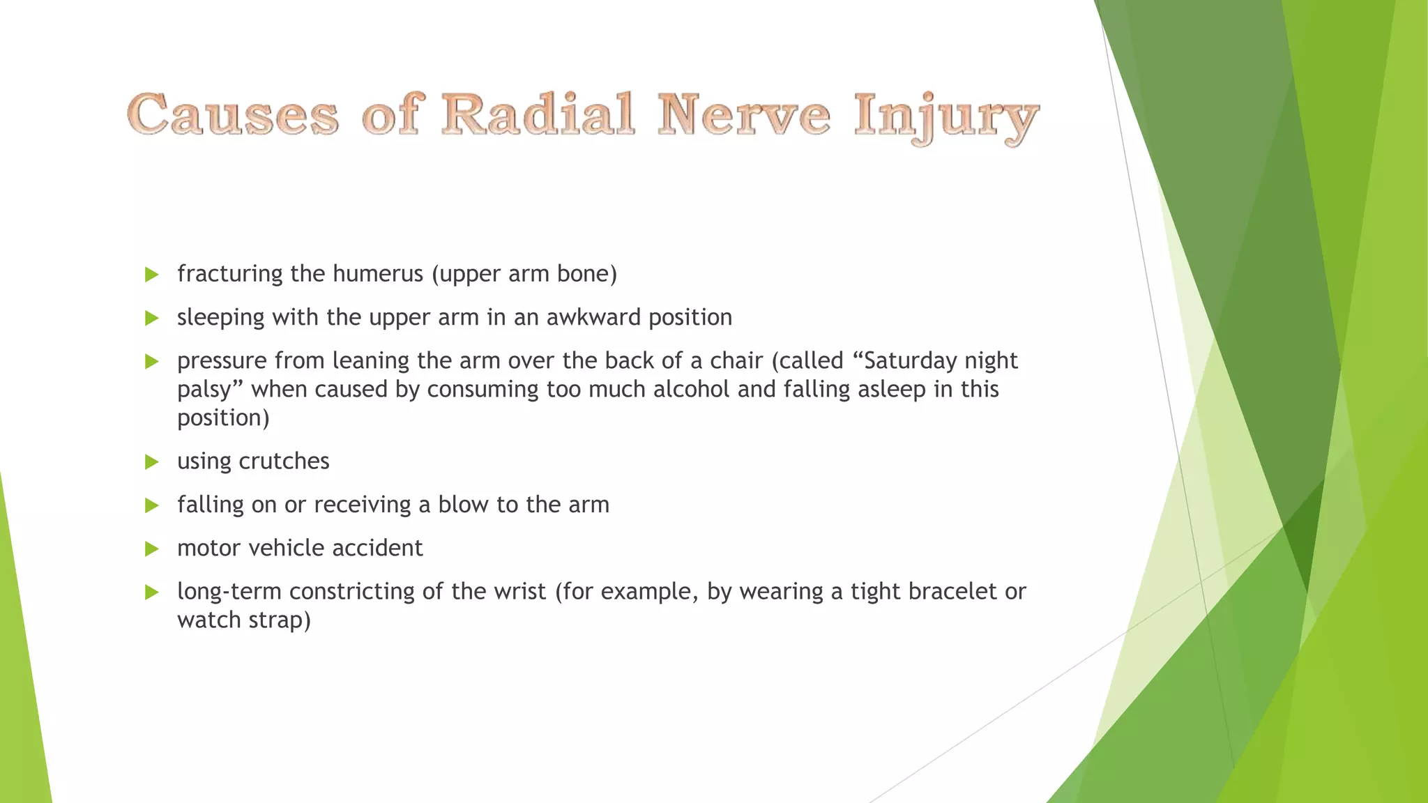 Radial nerve palsy | PPTX