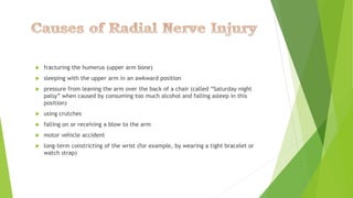 Radial nerve palsy | PPTX