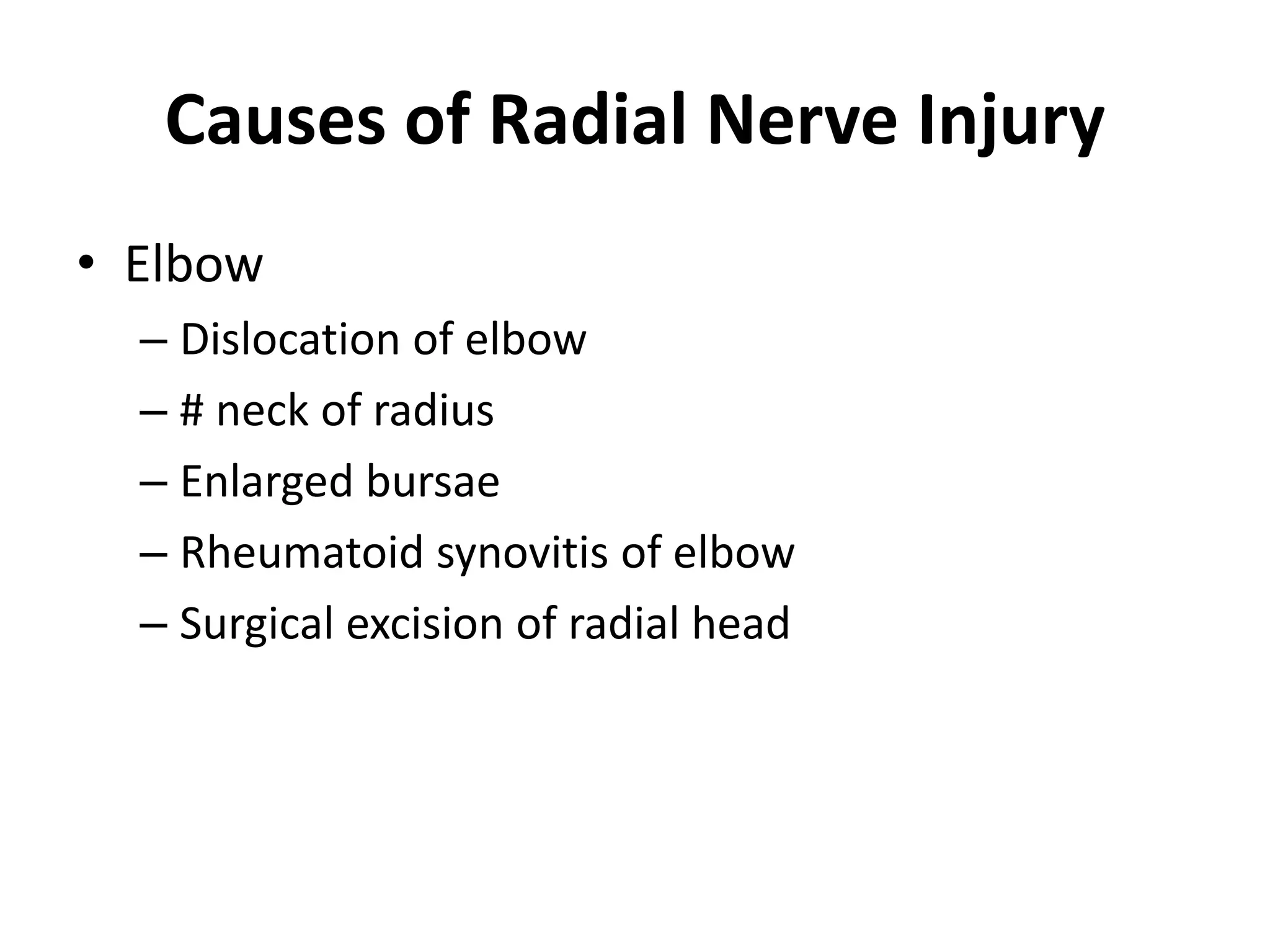 Radial Nerve palsy, Anatomy, Diagnosis and Management.pptx