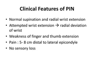 Radial Nerve palsy, Anatomy, Diagnosis and Management.pptx