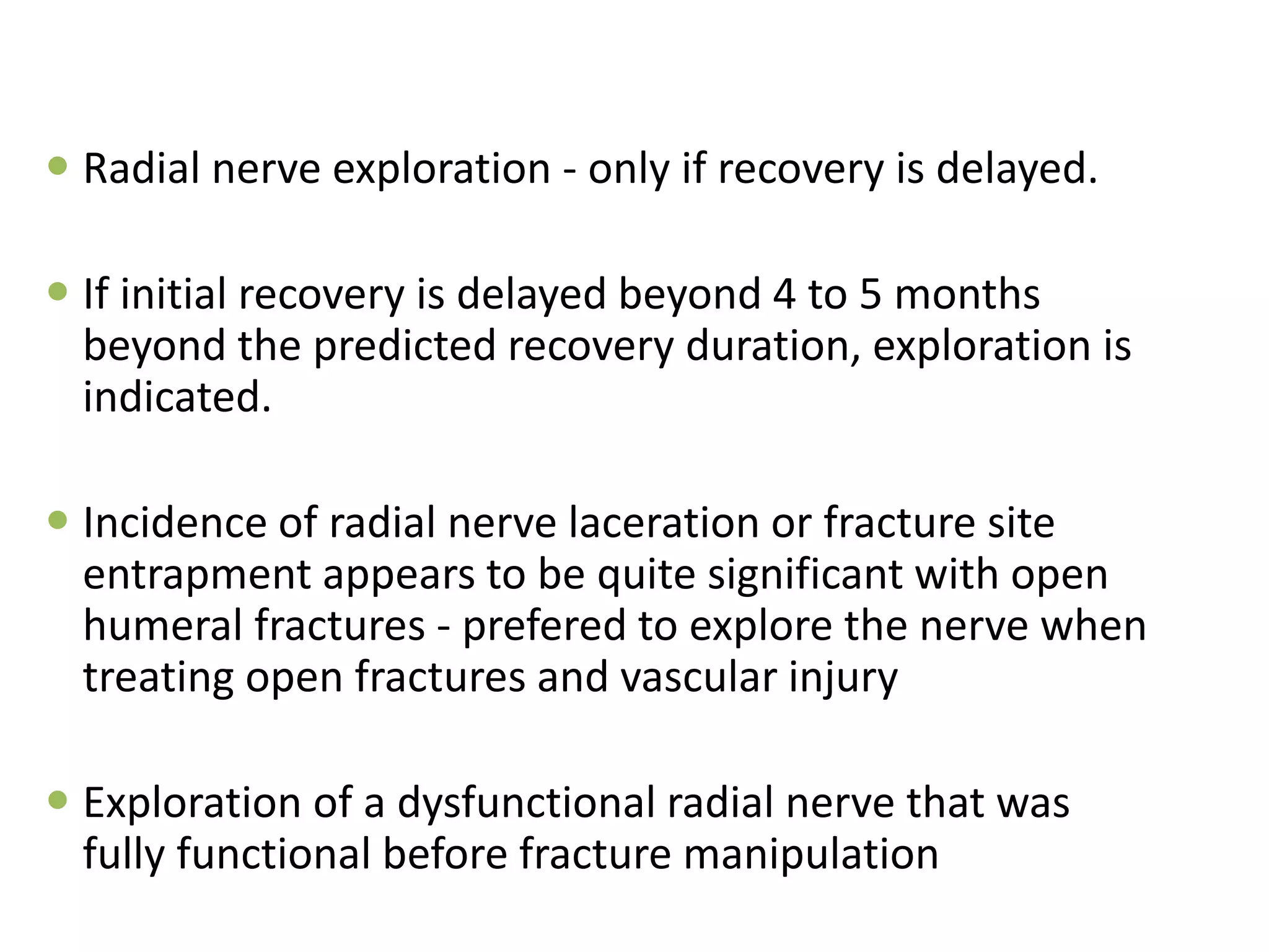 Radial nerve palsy humerus | PPTX