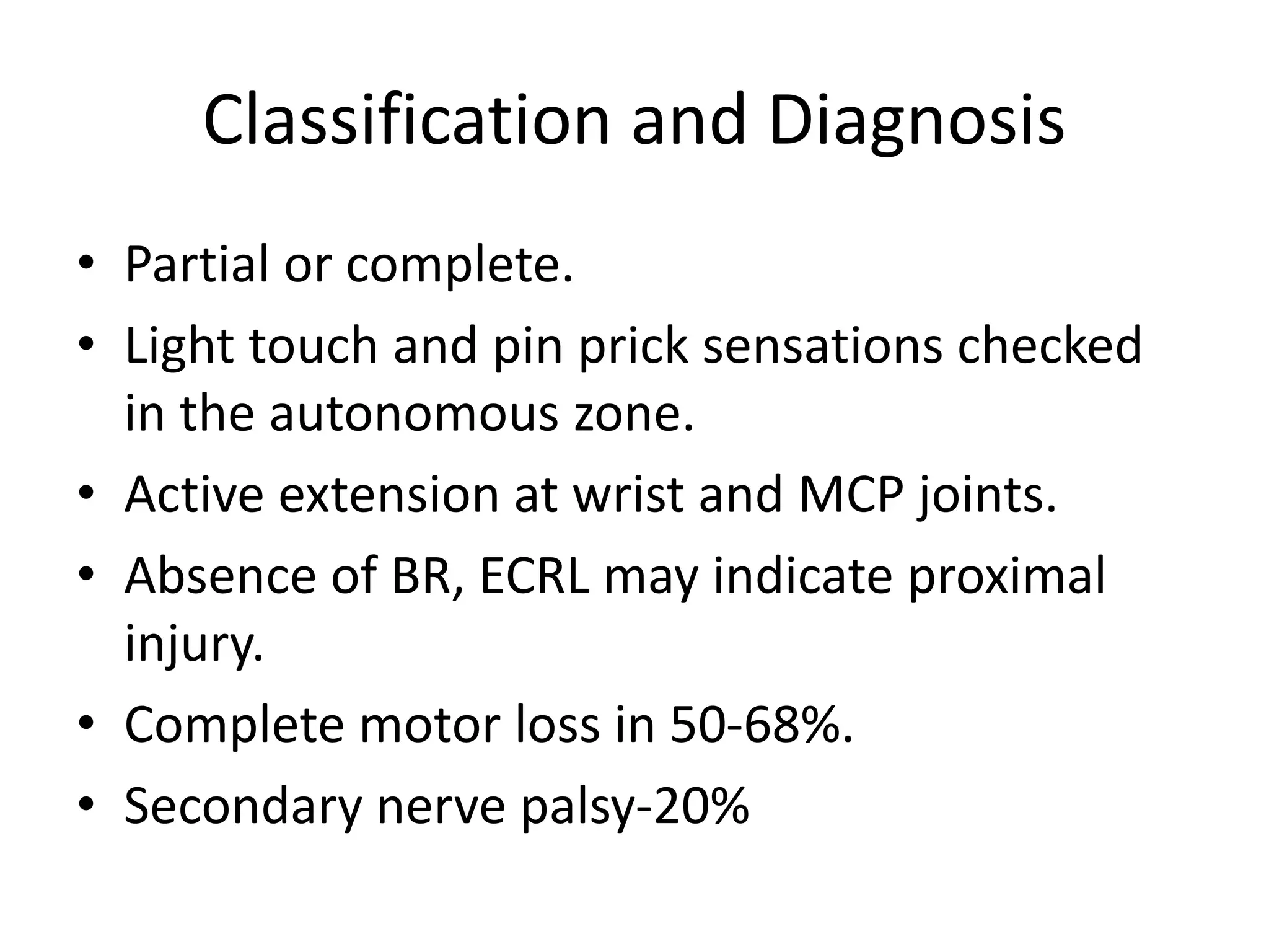 Radial nerve palsy humerus | PPTX