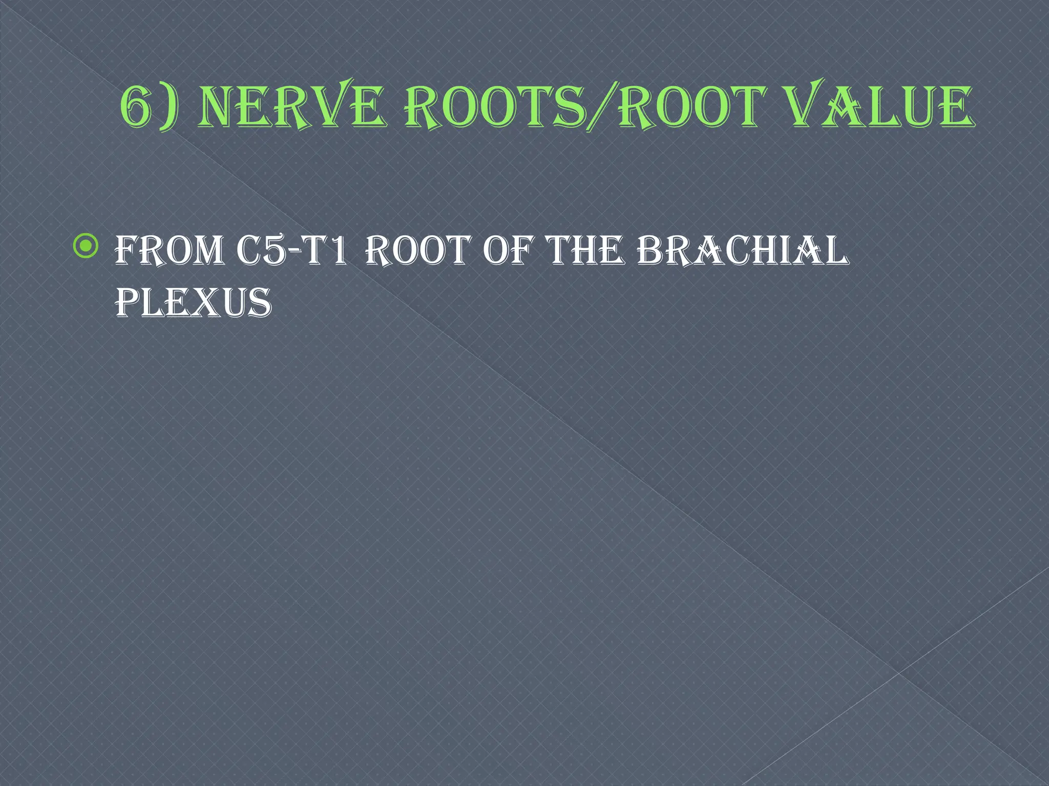Radial Nerve Presentation , nerve of brachial plexus | PPTX | Death ...