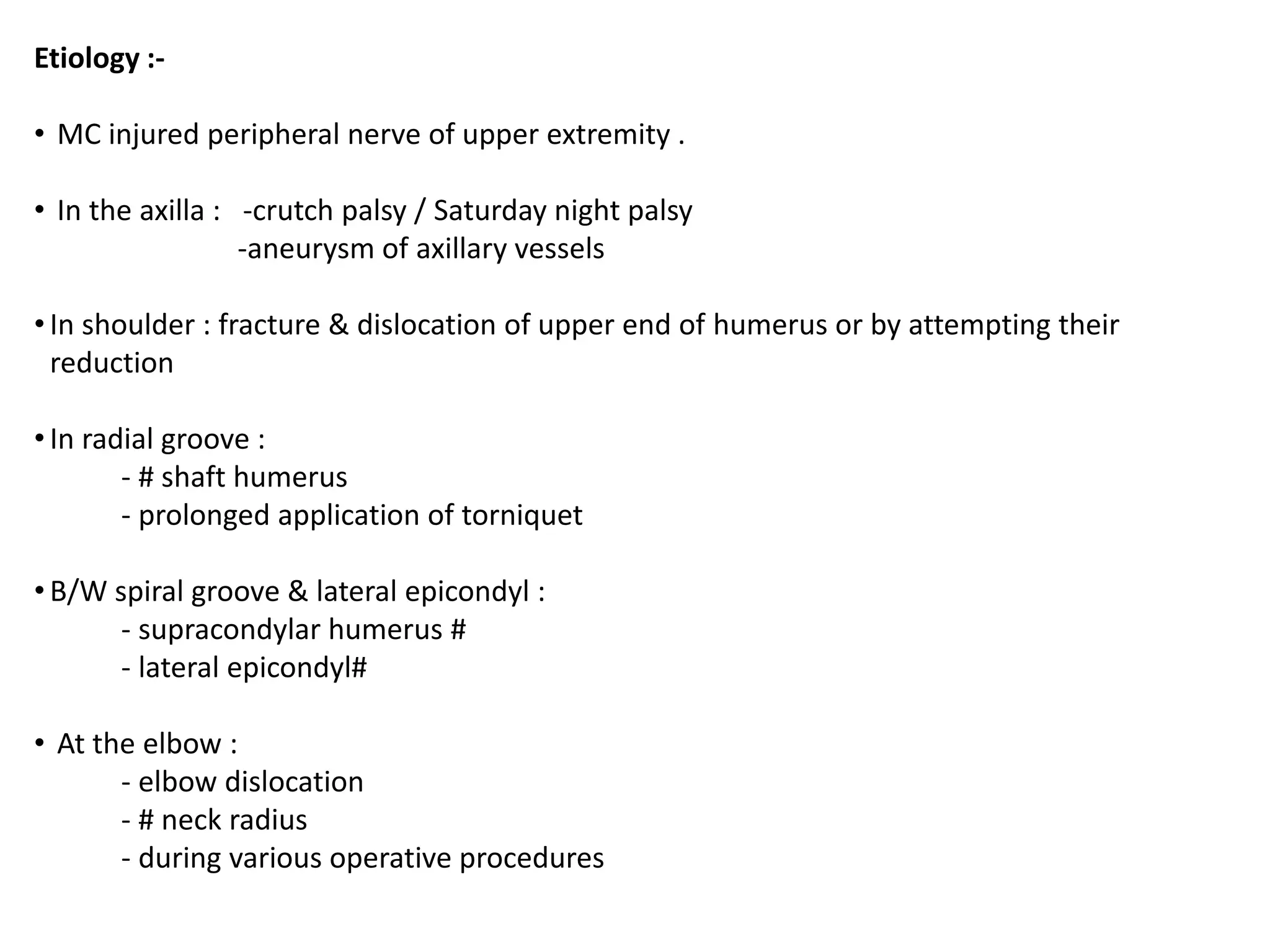 Radial nerve tendon | PPTX