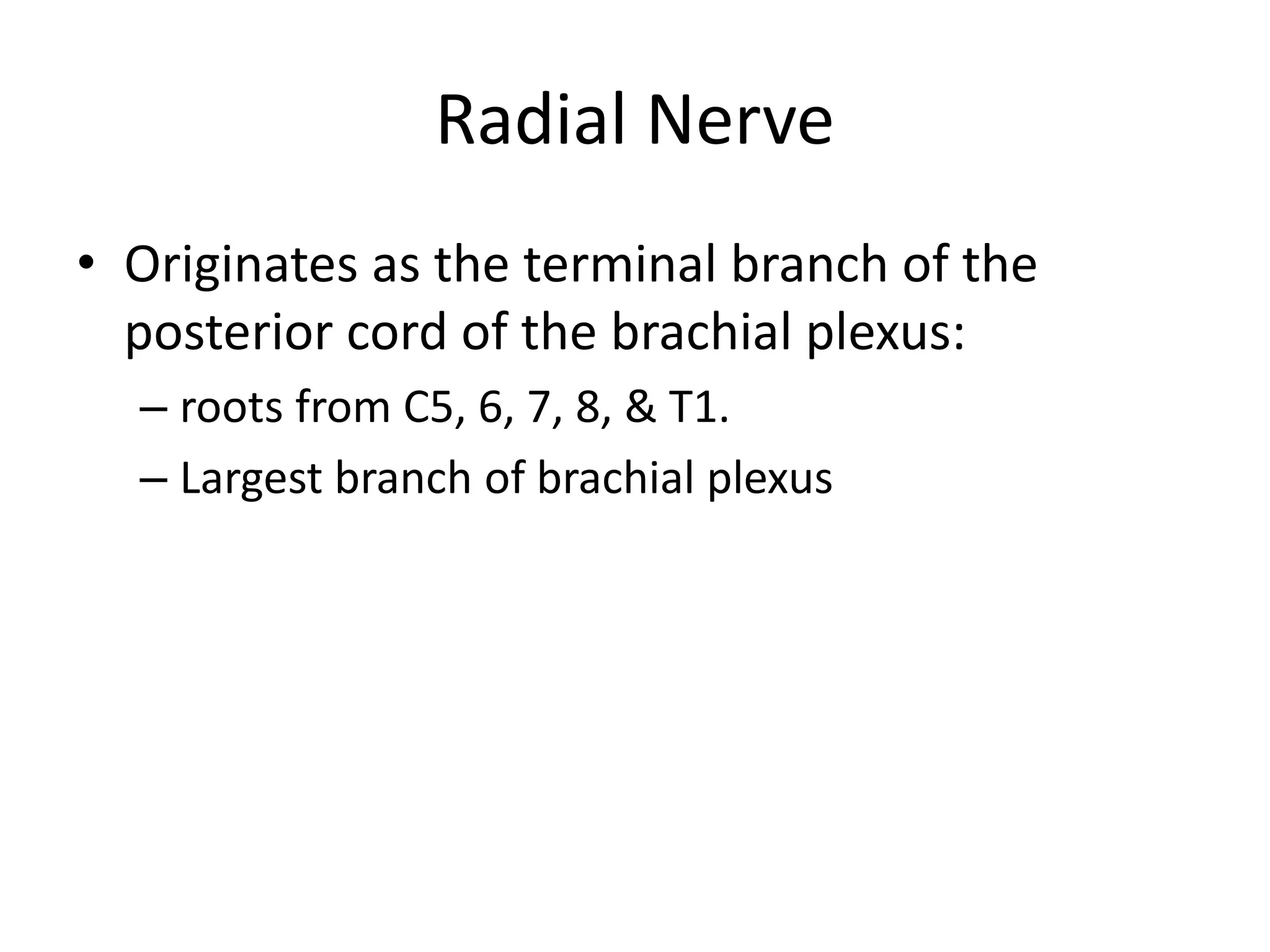 Radial neuropathy and electrophysiology | PPTX
