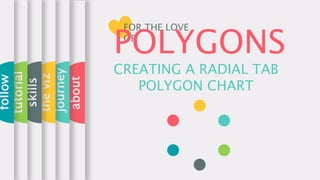 For the Love of Polygons: Creating a Radial Tab Polygon Chart | PPT
