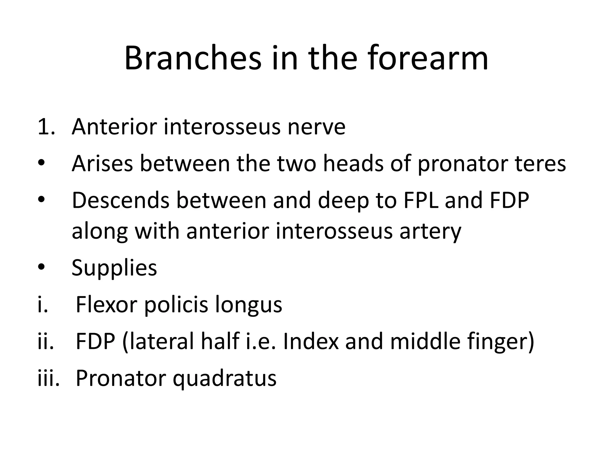 Radial, ulnar and median nerve injuries | PPTX