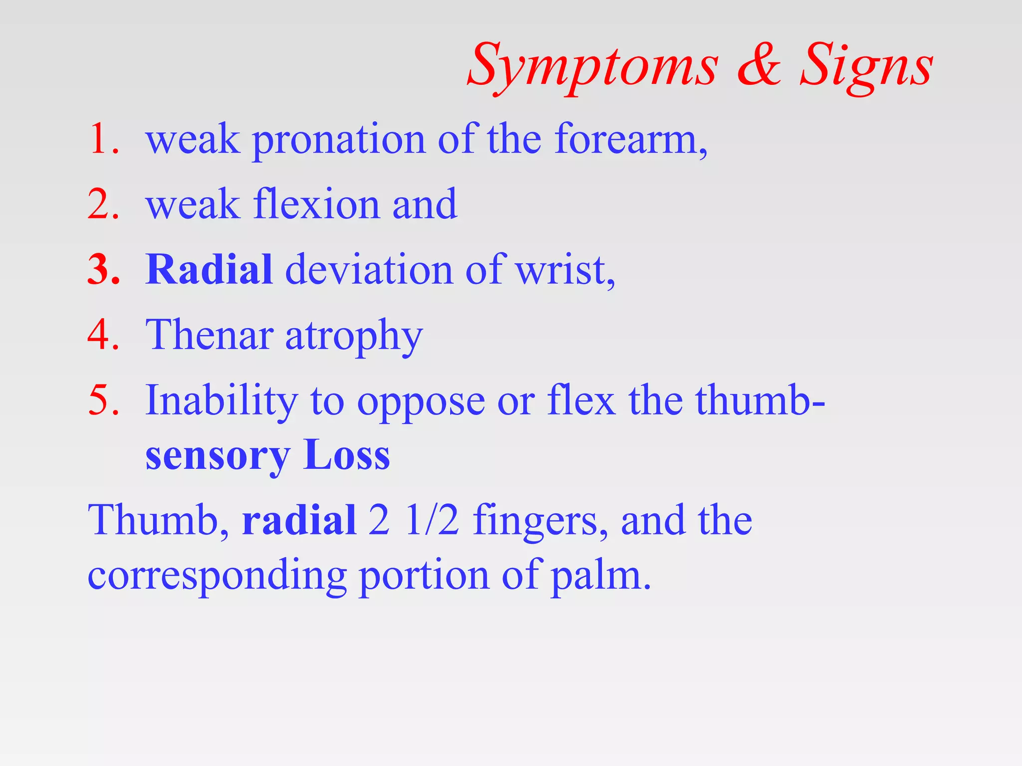 Radial, ulnar, median nerve injury.pptx