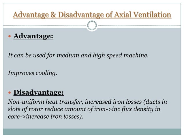 Radial vs Axial ventilation | PPTX | Home Appliances | Home & Garden