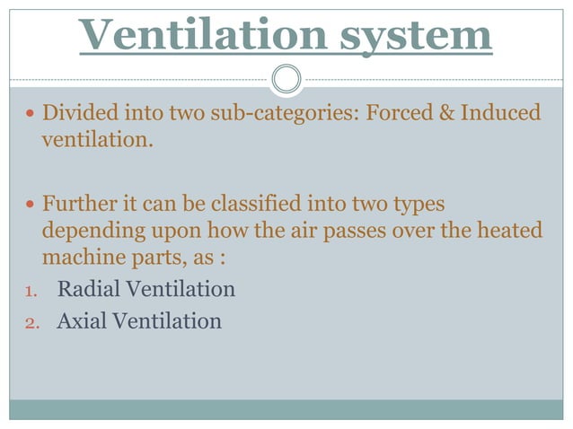 Radial vs Axial ventilation | PPTX | Home Appliances | Home & Garden