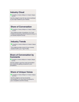 A Visual Overview of Radian 6 | DOCX