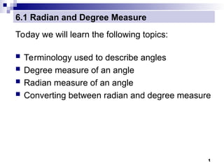 Comprehensive Guide to Radian and Degree Angle Measurement and ...