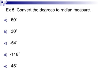Comprehensive Guide to Radian and Degree Angle Measurement and ...