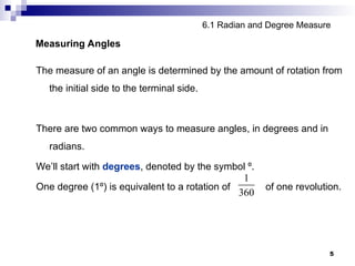 Comprehensive Guide to Radian and Degree Angle Measurement and ...