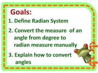 Radian measure | PPTX