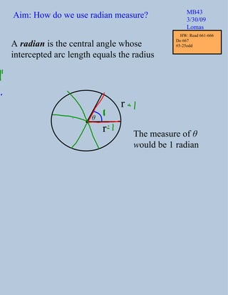 Radians | PPT