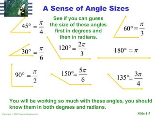 Radians And Arc Length | PPT