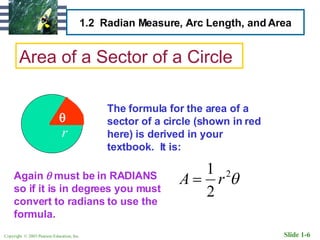 Radians And Arc Length | PPT | Physics | Science