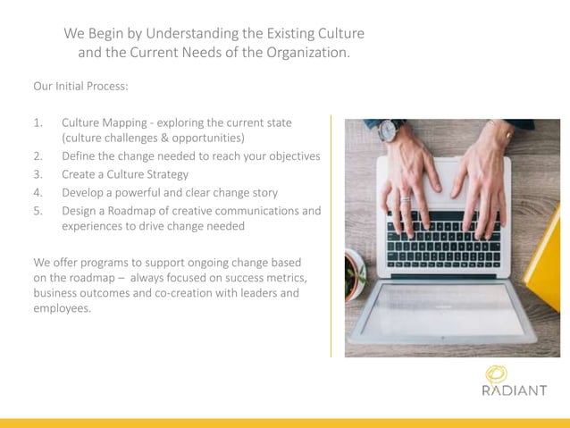 Radiant Culture & Engagement Deck 1 | PPT