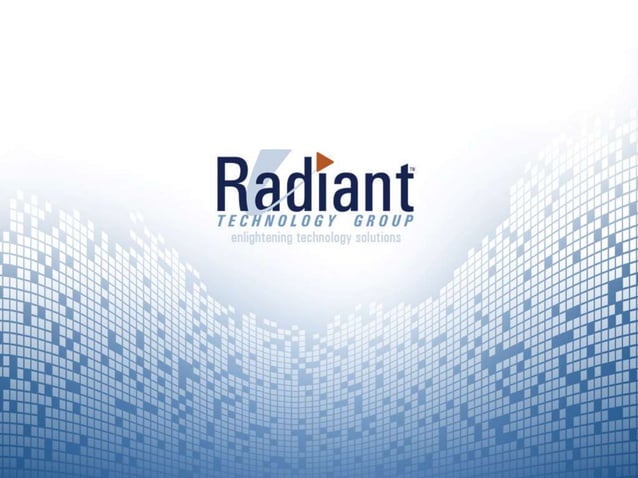 Radiant Technology Presentation | PPTX