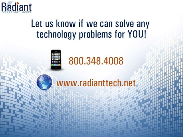 Radiant Technology Presentation | PPTX