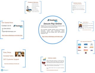 Radiant Pay-Electronic Payment Processing Solutions | PDF