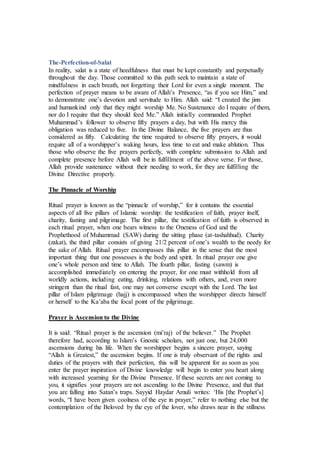 Radiant Prayer (Islamic Text) | PDF