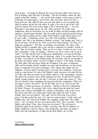 Radiant Prayer (Islamic Text) | PDF