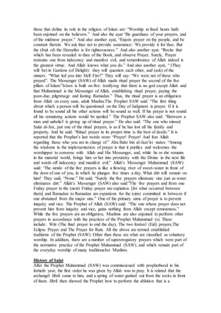 Radiant Prayer (Islamic Text) | PDF