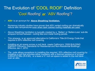 Radiant ventilated roofing presentation 15 02.1 | PPS