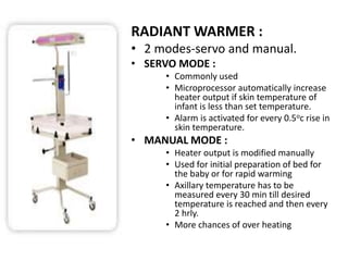 Radiant Warmers and Incubators | PPTX