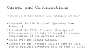 radia perlman life and accomplishments.pptx