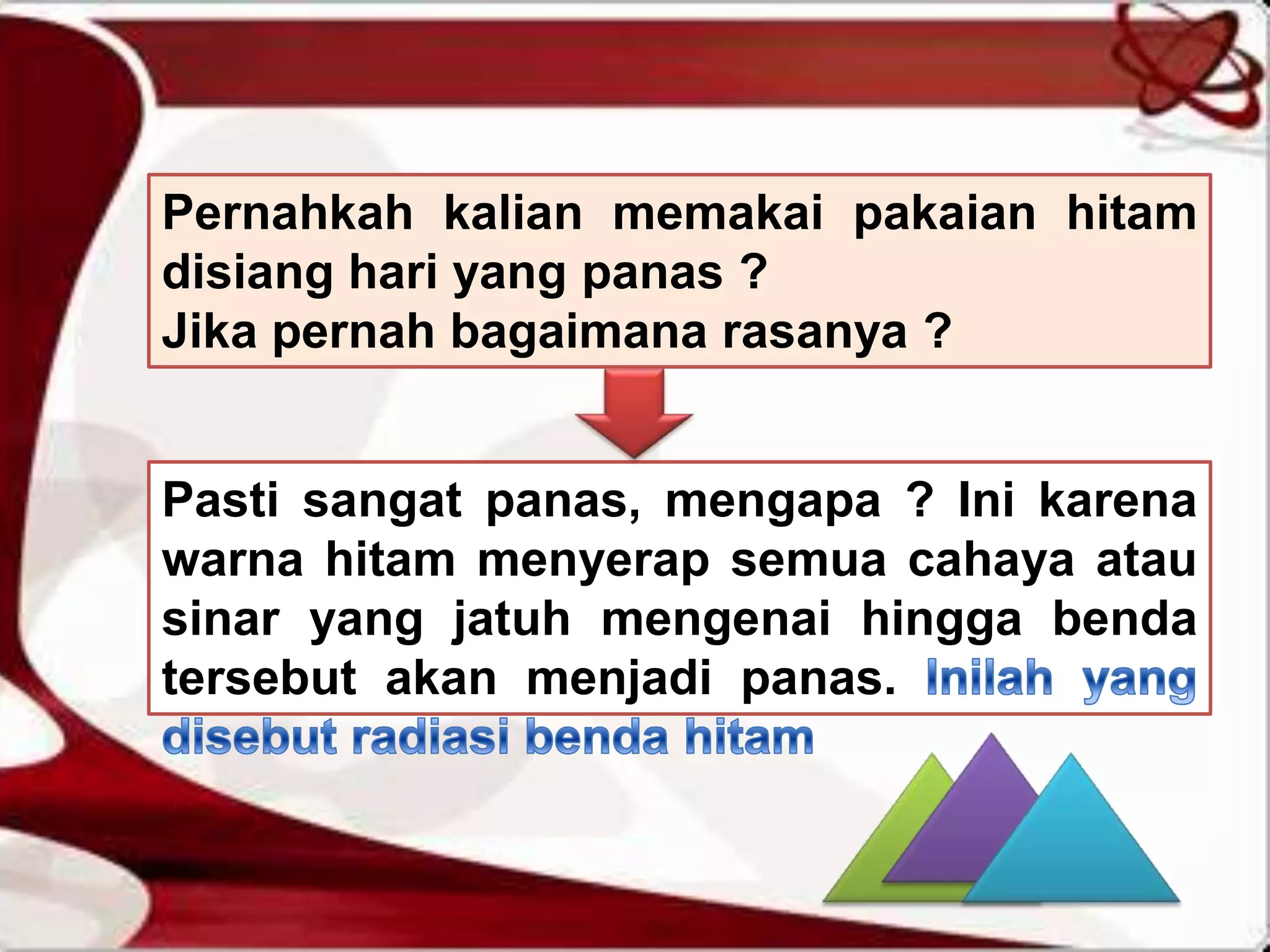 Radiasi benda hitam | PPTX