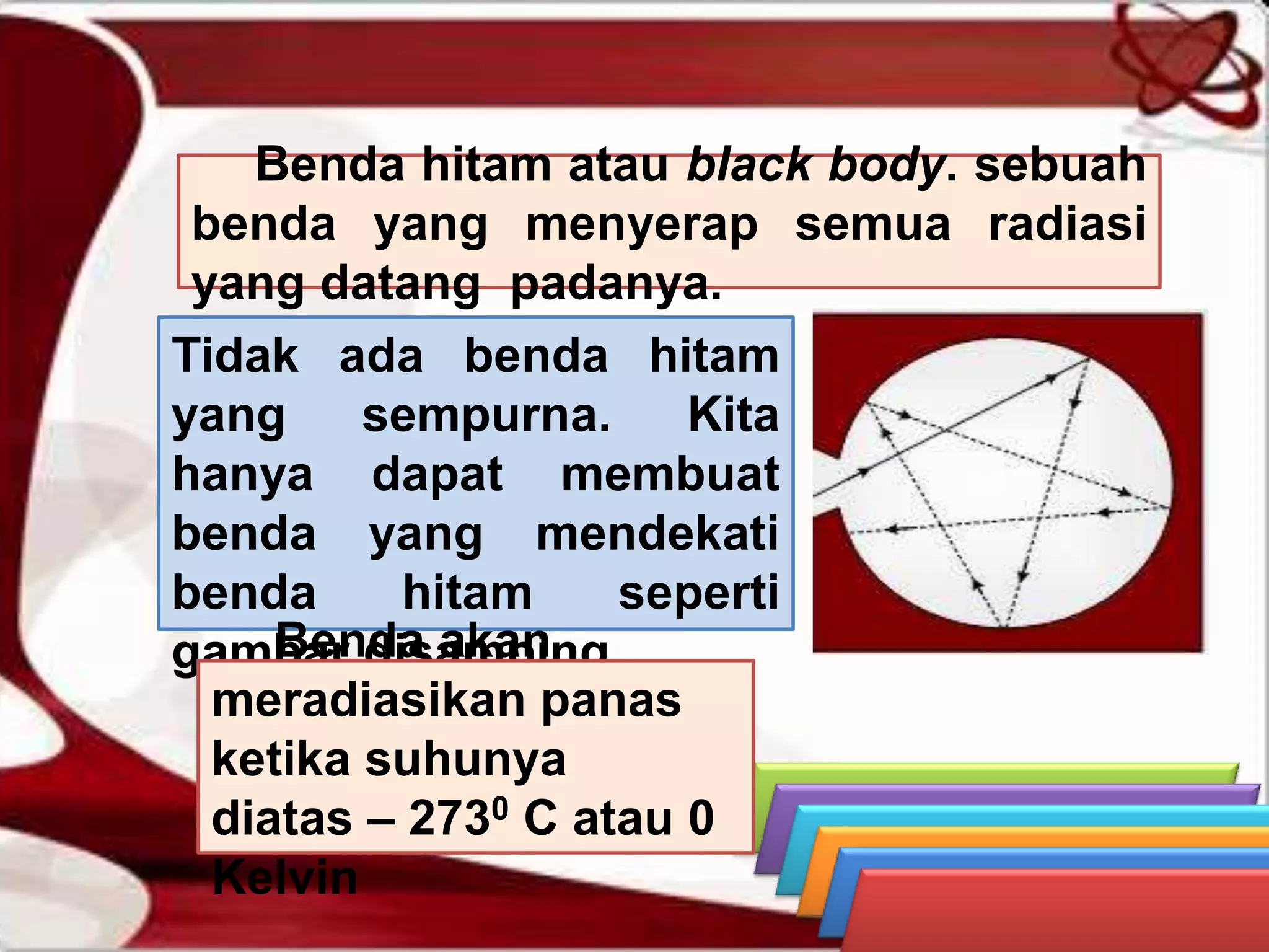 Radiasi benda hitam | PPTX
