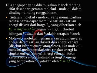 Radiasi benda hitam | PPTX