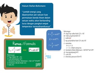 Radiasi Benda Hitam.pptxdhhddddddddddddddh | PPT