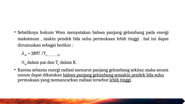 RADIASI SURYA poltek cwe tptp 2023 kelas B | PPTX