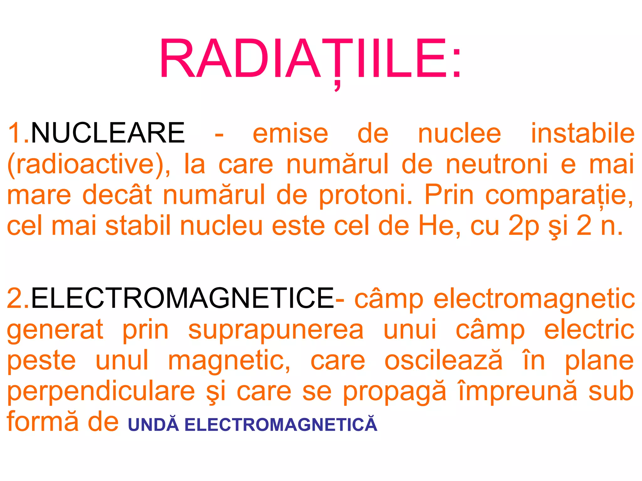 Radiatiile nucleare | PPT
