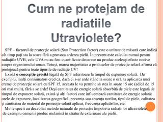 Radiatiile ultraviolete | PPTX