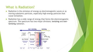 Radiation | PPTX | Cancer | Diseases and Conditions