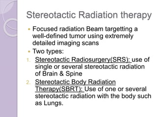 Radiation Therapy | PPTX