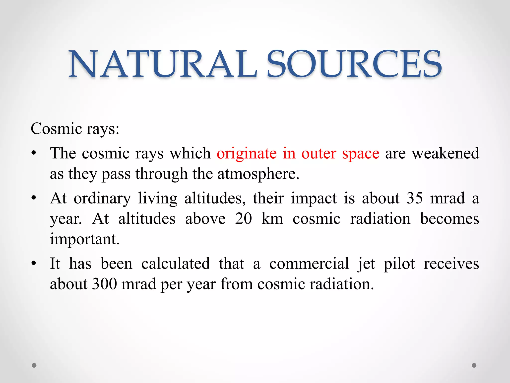 Radiation: Source, Effect & Protection | PPTX