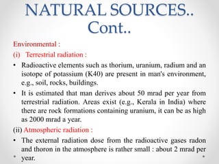 Radiation: Source, Effect & Protection | PPTX