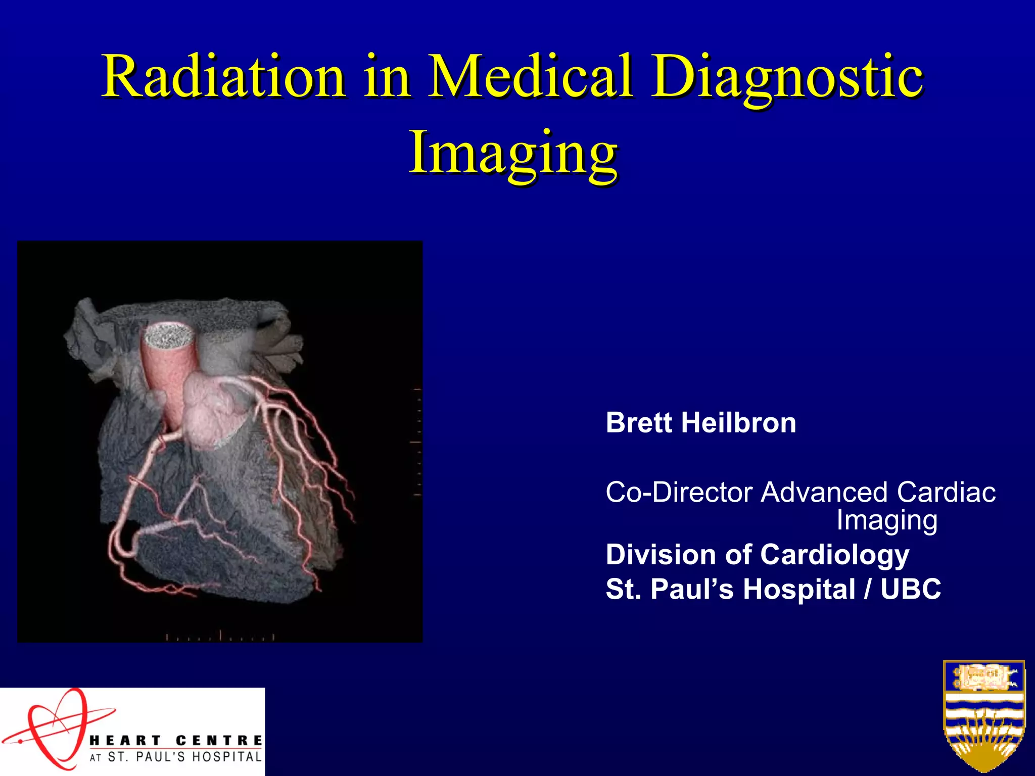 Radiation in Medical Diagnostic Imaging | PPT