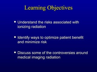 Radiation in Medical Diagnostic Imaging | PPT